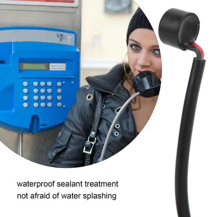 YNJ-Tête de microphone étanche prise de microphone prise de ligne de ...