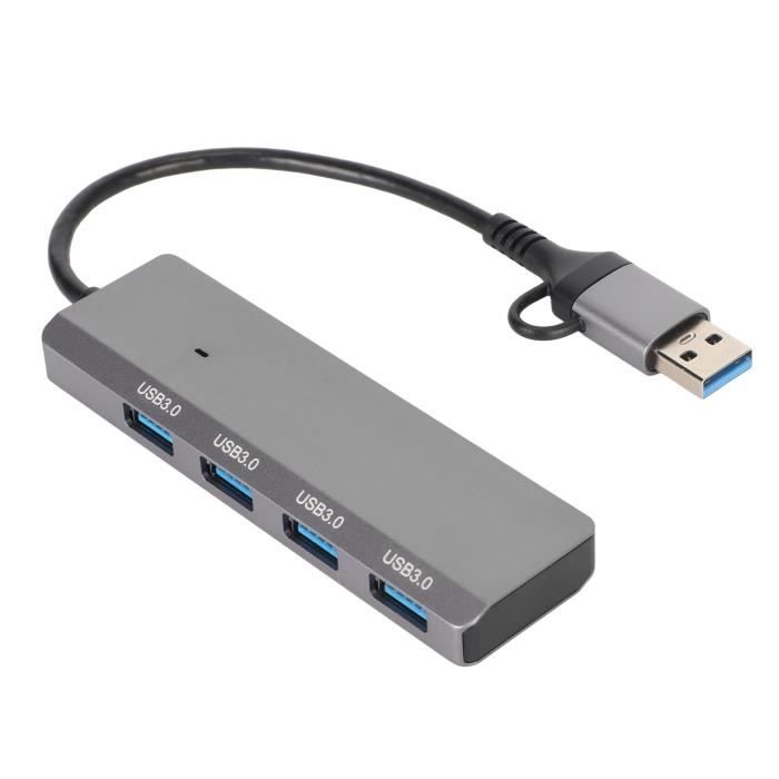 HURRISE Hub Type C 4 en 1 Station d'accueil USB C Aluminium - Cdiscount ...