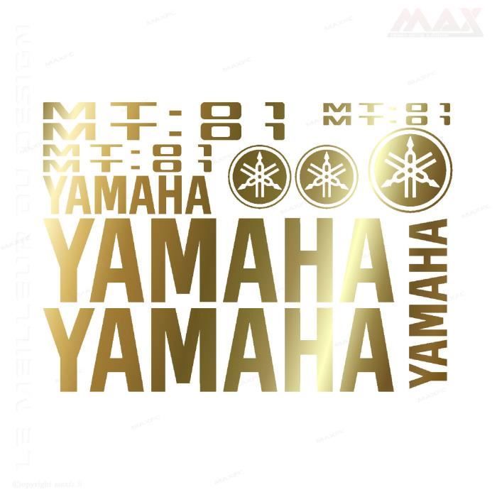 13 stickers MT-01 – OR – YAMAHA sticker MT 01 1000 - YAM420 - Cdiscount ...
