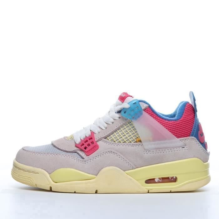 Baskets NIIKKE-Airs-Jordanx 4 Retro mid high AJ4 Homme Femme DQ8944-732 ...