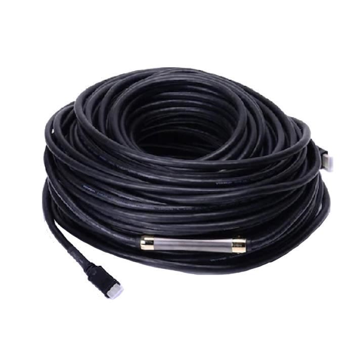 Câble NELBO HDMI (mâle) vers HDMI (mâle), 30 mètres, actif, avec ...