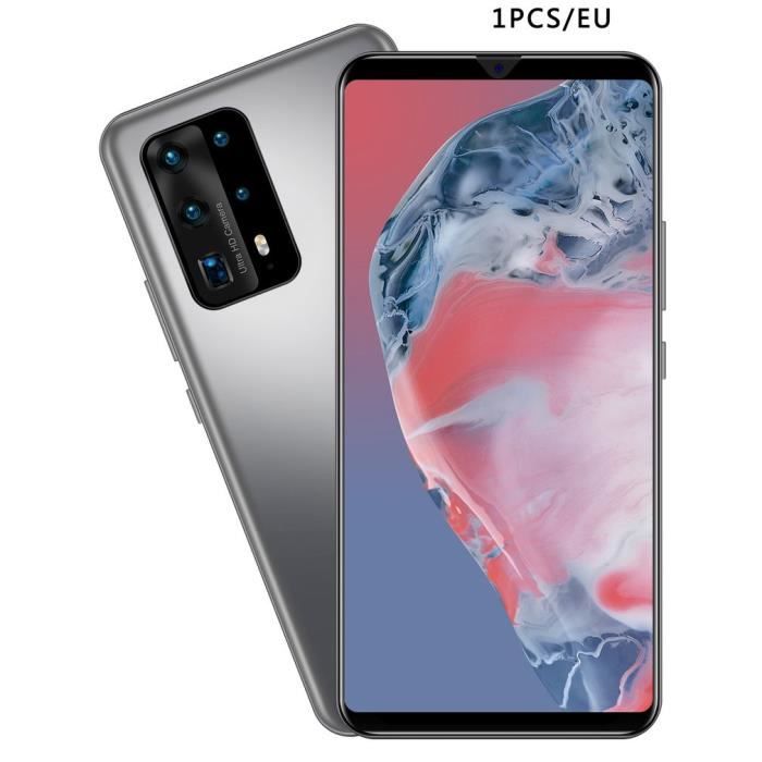 P45 Pro + Smartphone 1 + 8G Écran complet 6,3 pouces avant ...