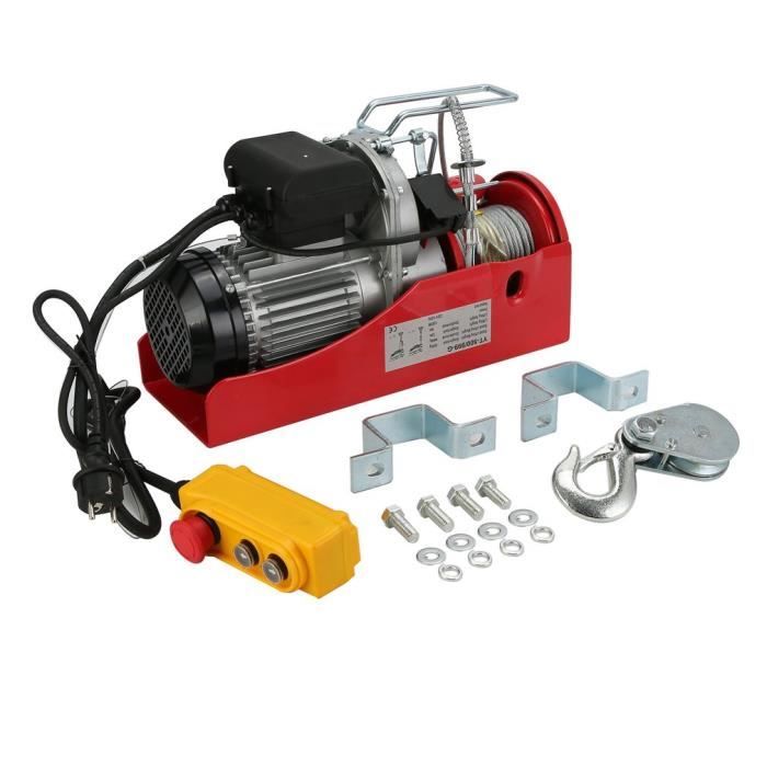OUTAD Treuil à Câble Electrique Treuil-Palan Electrique Avec contrôle ...