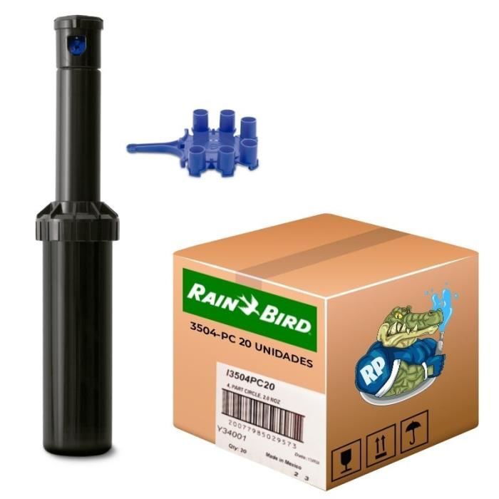 ARROSEUR RAIN BIRD 3500 3504 PC. COFFRET COMPLET 20 UDS - Cdiscount Jardin