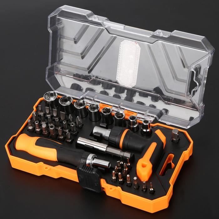 Kit d'embouts de tournevis - ZJCHAO - Cliquet - Magnétique et ...