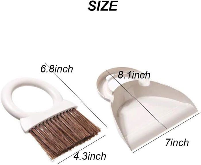Ensemble Pelle et Brosse Outil de Nettoyage Multifonctionnel Mini ...