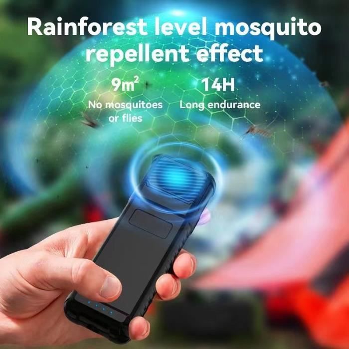 Portable electric mosquito repellent, 5000mAh-usb, suitable for outdoor ...