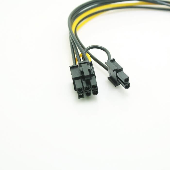 Cable Adaptateur d'alimentation Carte Graphique 8 Pins à 15 Pins ...