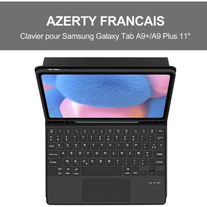 Coque clavier pour tablette Samsung - WOOPSO - Samsung Galaxy Tab S6 ...