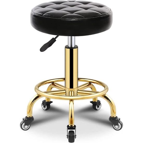 WEYE-Tabouret de Bureau Tabouret à roulettes Professionnel Rotation à ...