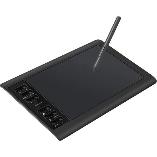 Digital Graphics Drawing Tablets,8192 Levels Pressure Sensitive,10 x 6 ...