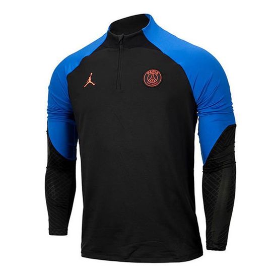 Maillot de football - Nike - PSG mnk df strk drilltopk ksaw - Noir ...