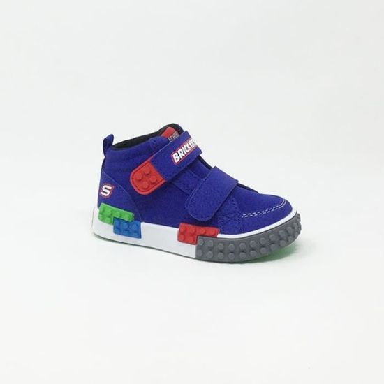 Baskets Skechers Kool Bricks Lil Bleu CS - Enfant - Mixte - Synthétique ...