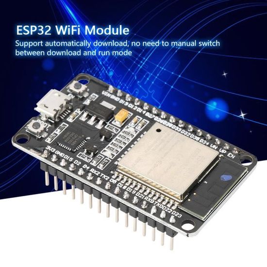 SURENHAP module WiFi ESP32 Carte de développement ESP32 fil WiFi + module double cœur pour ...