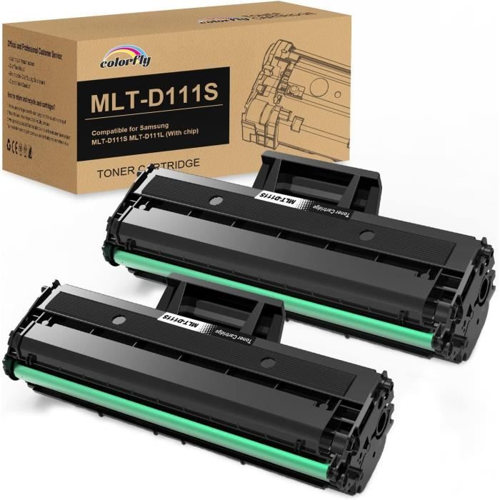MLT D111S Cartouche d'encre compatible avec Samsung D111S MLT-D111L ...