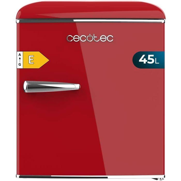 Mini Frigo Bolero CoolMarket TT Origin 45 Rouge. Réfrigérateur de Table ...
