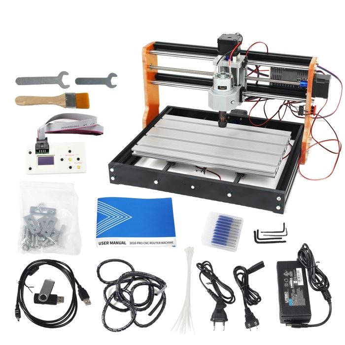 Machine de gravure laser CNC, moteur de broche 775, pour le ...