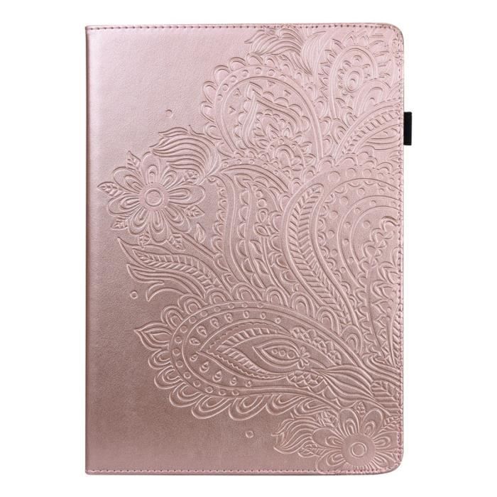 Or rose-Fleur - Étui pour tablette Pour Lenovo TabXiaoxin Pad Plus ...