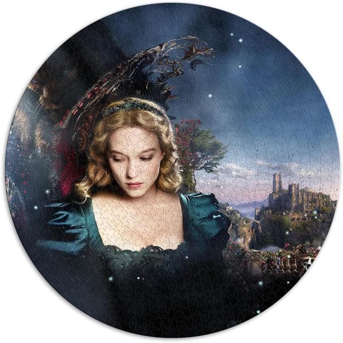Puzzle 1000 Pièces Film La Belle Et La Bête Puzzles Ronds Puzzle ...
