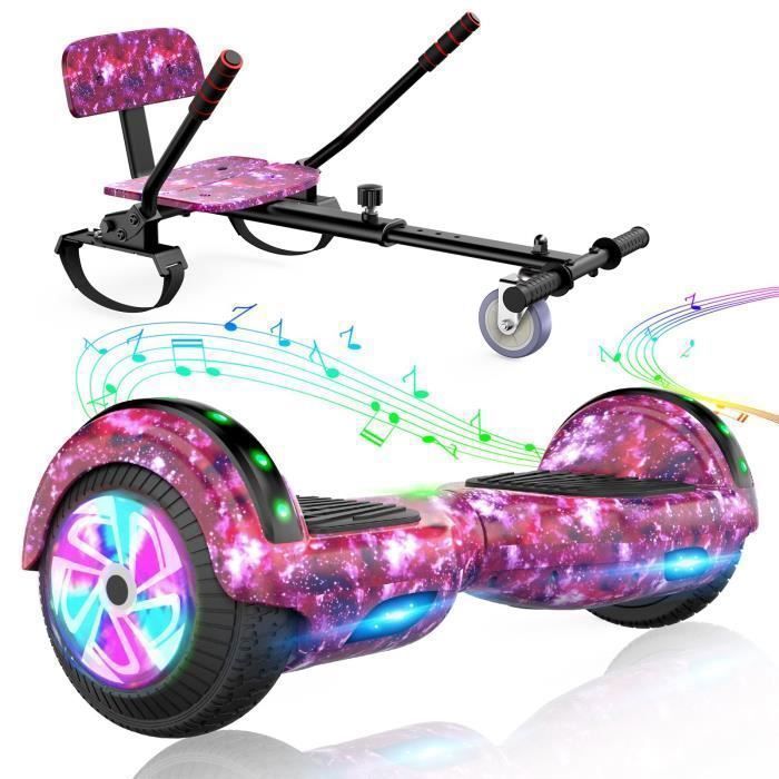 SISIGAD Hoverboard 6.5" + Hoverkart,Hoverboard Bluetooth Moteur 160W ...