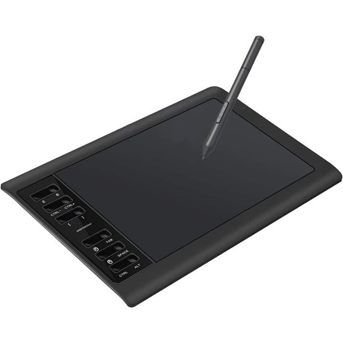 Digital Graphics Drawing Tablets,8192 Levels Pressure Sensitive,10 x 6 ...