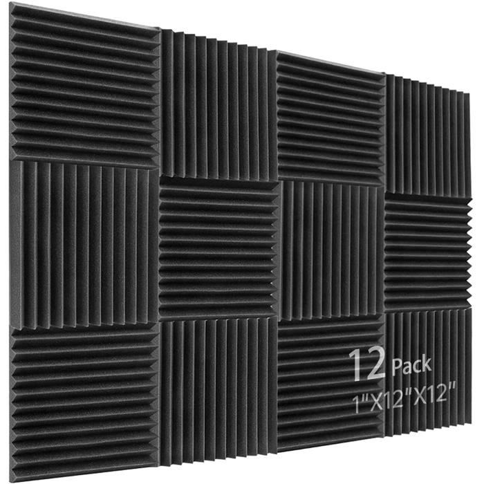 Mousse Acoustique Mousse Anti Bruit, Mousse Acoustic pour Podcasting ...