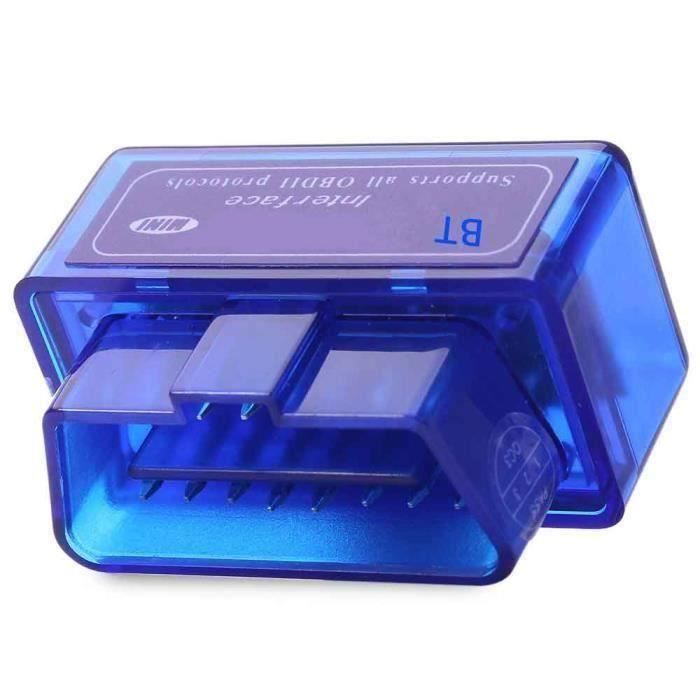 SS Rectangle Bluetooth OBDII Outil Diagnostic Scanner Auto Voiture ...