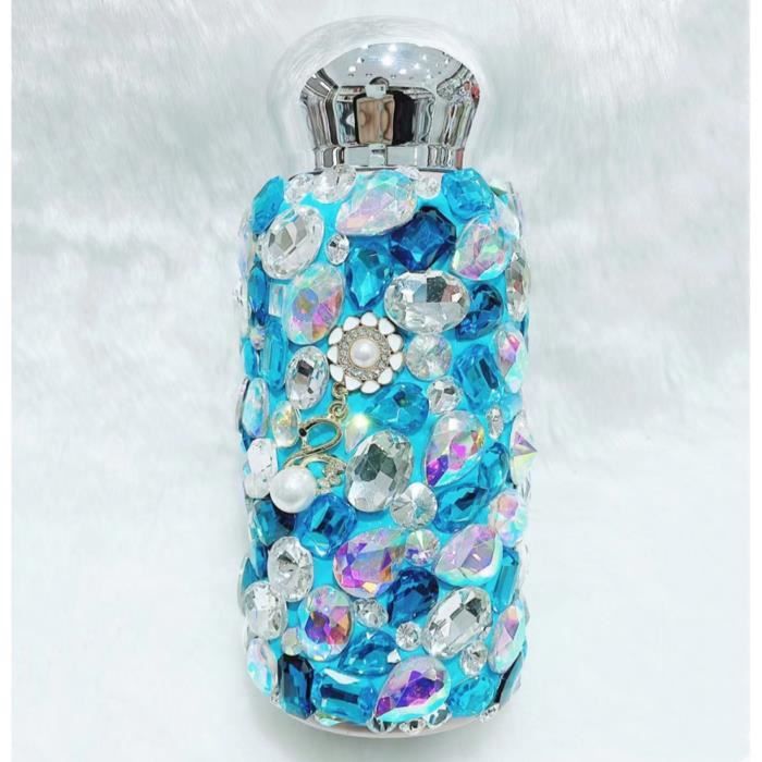 Bouteille isotherme,Bouteille isotherme à strass colorés,contenant ...