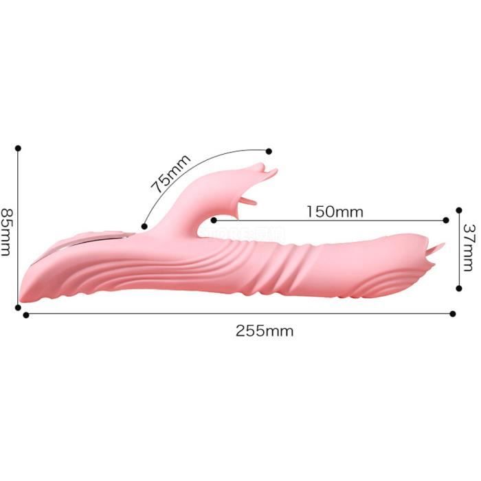 St22 Vibromasseur Télescopique Puissant Pour Femme Masturbateur