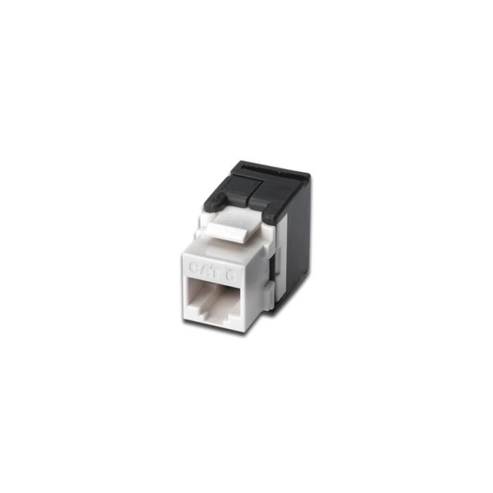 Keystone Jack CAT 6 - Digitus - RJ45 vers LSA - Non blindé - Connexion ...