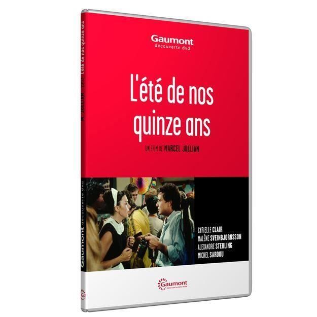 Gaumont LÉté de nos quinze ans DVD - 3607483300398 - Cdiscount Jeux vidéo
