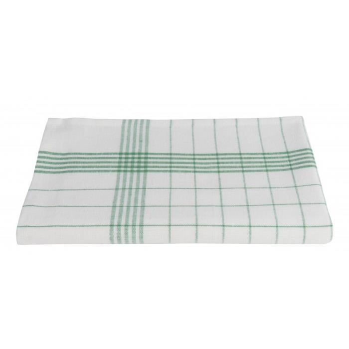 LOT DE 10 TORCHON PRO CARREAUX POUR ASSIETTES ET VERRES - Cdiscount Maison