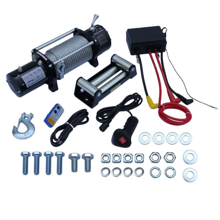 Professionnel 6KW automatique treuil électrique 13000LB + controleur ...