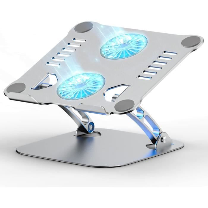 LPUNCD Support Ordinateur Portable avec Ventilateur, Alm Hauteur ...