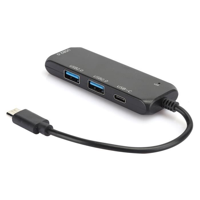 Hub USB Multi 4 Ports - Type C Double Plug-in - Pratique et Durable ...