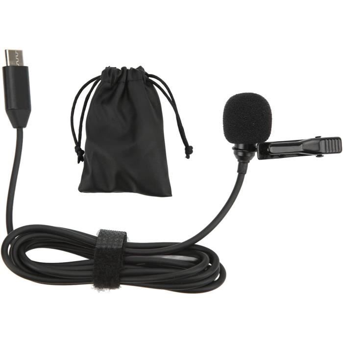 Microphones Lavalier Sans Fil Micro Omnidirectionnel Mini Micro À ...