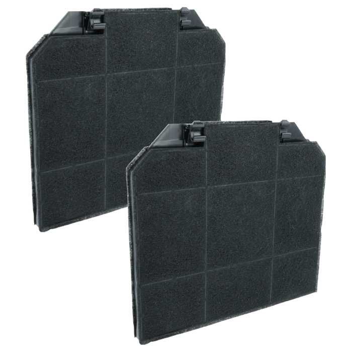Vhbw 2x Filtres à charbon actif compatible avec Smeg KSEIV97X, KSEIV97X2, KSEV97X, KV90XE ...