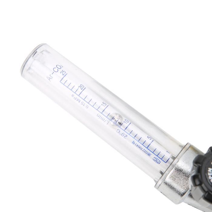 Débitmètre - YOSOO - Régulateur Argon CO2 - Manomètre clair - Sécurité ...