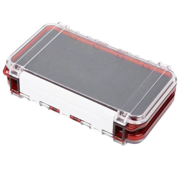 DX02026-Zerone Boîte de conteneur d'appât Boîtes de pêche à double face ...