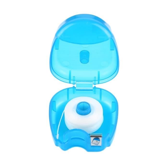FIL DENTAIRE - CURE-DENT,Bleu--Fil dentaire Portable de 25M, nettoyage ...