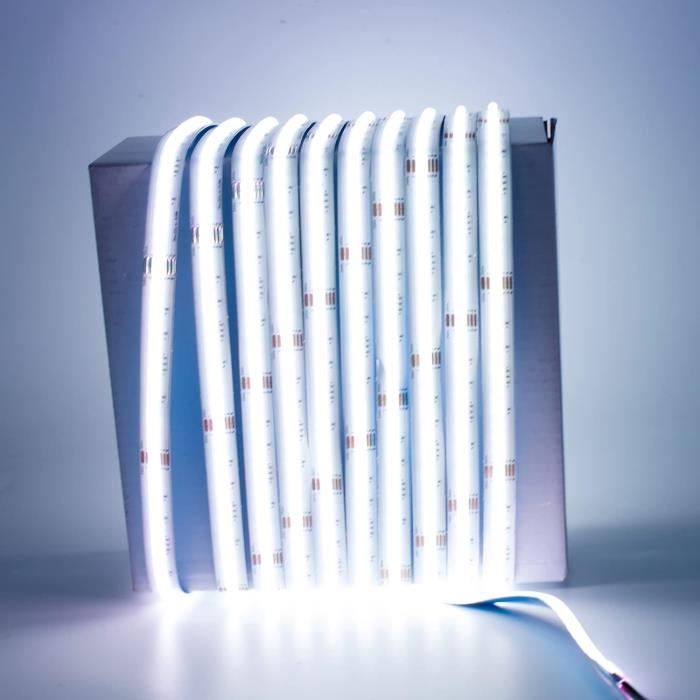 Bande Led Rgbw Cob 24 V 4 En 1 Rvb + Ww-Rvb + Cw 784 Leds-M Cob Led ...