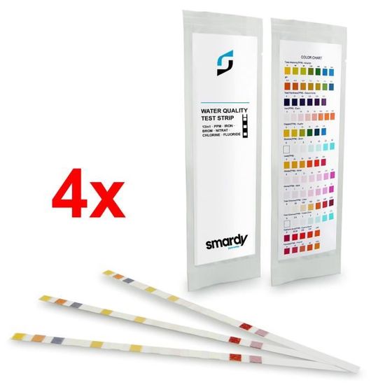 Professionnel 12x 13 1 Ultra qualité de l'eau bandelettes d'analyse Kit ...