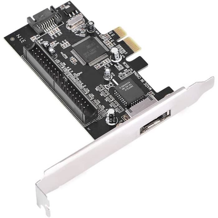 Carte Contrôleur IDE PCIE vers SATAContrôleur Raid IDE PCIEPrend en Charge la Spécification ATA ...