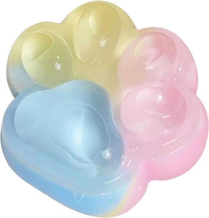 Squishy Patte De Chat, Jouet Patte De Chat, Silicone Squeeze Patte De ...