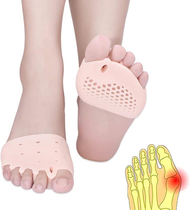 Coussinets métatarsiens, Séparateur d'orteil et de gel, (4 PCS) nouveau ...
