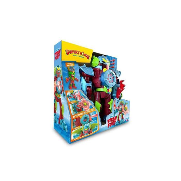 Robot Titan Fury - SUPERTHINGS RIVALS OF KABOOM - Épée - Bouclier ...