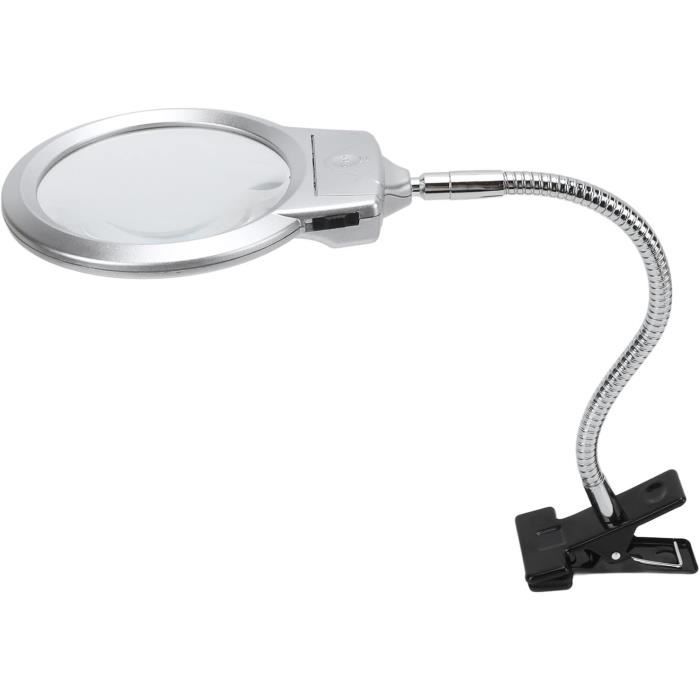 Lampe Loupe Led, Lampe Loupe, Angle De Réglage, Tuyau En Métal, Pince ...