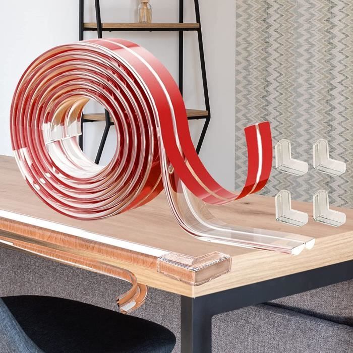 3M Kit Protection Coin de Table avec avec 4 Protections Protège ...