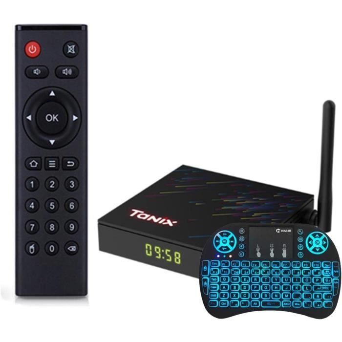 Android TV Box 12.0, Décodeur TX68 4 Go De RAM 64 Go De ROM, H618 Quad ...