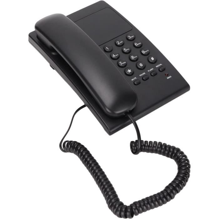 Téléphone Fixe Filaire à la Maison, Téléphone de Bureau Filaire ...